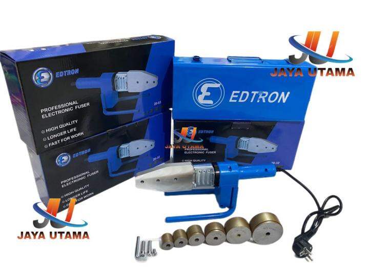 Mesin Las PPR Pemanas Pipa PPR Pipe Heater TrafoLas PVC 20-63mm EDTRON ...