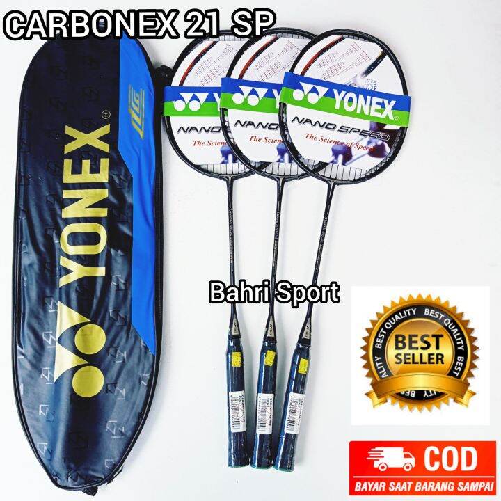 RAKET YONEX CARBONEX IMPORT CARBON TERBARU KUALITAS TERBAIK FREE TAS ...