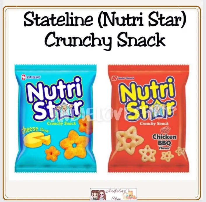 [FOOD] PACK OF 3: Nutri star Barbeque Snack (23g) | Lazada PH