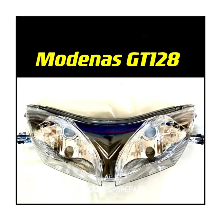 MODENAS GT128 HEAD LAMP (ST) // GT-128 GT 128 GT128 LAMPU DEPAN GT128 ...