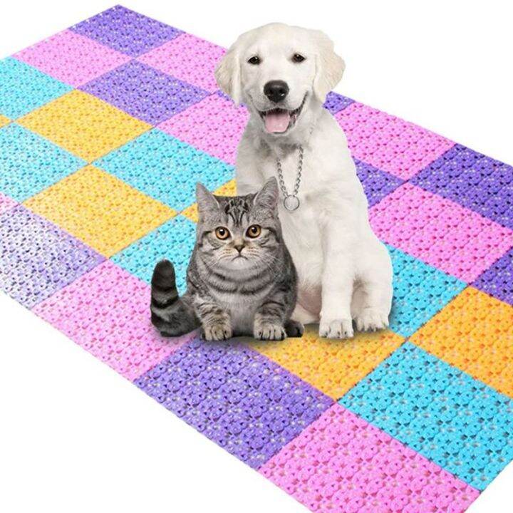 Pet Floor Mat Plastic Mat Pet Dog Cat Pad Mesh Mat Dog Accessories Cat ...