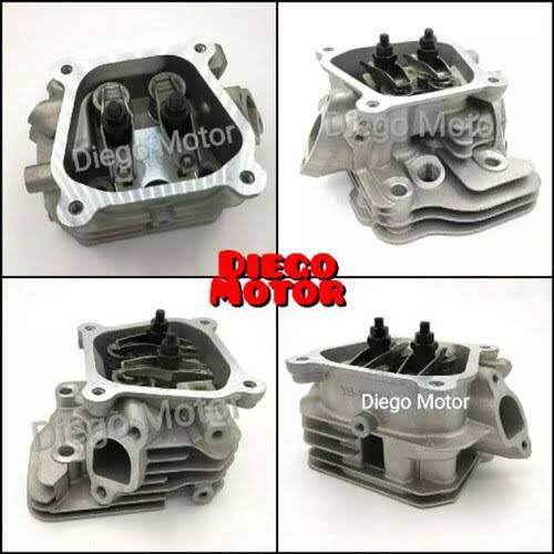 Gx160 Cylinder head assy Deksel Komplit mesin pengerak Gx200 Gx220 5.5Hp 6.5Hp 7Hp | Lazada ...