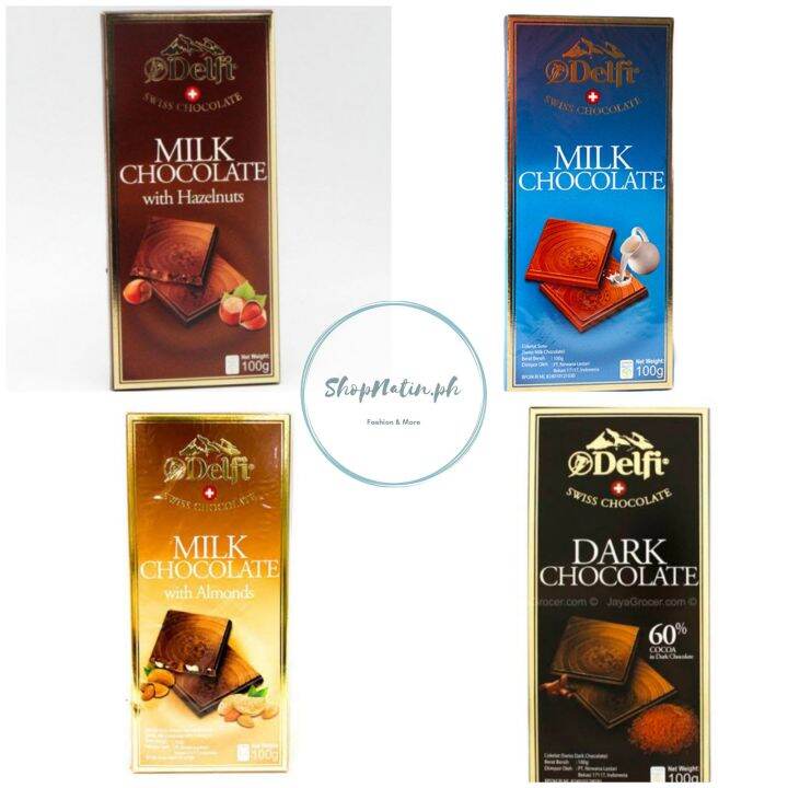 Delfi Chocolates Bars Dairy Milk Chocolates Almond Cashew Fruit Nut ...