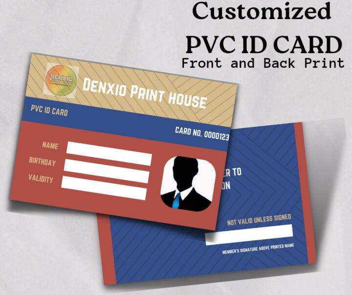 CUSTOMIZED PVC ID CARD | Lazada PH