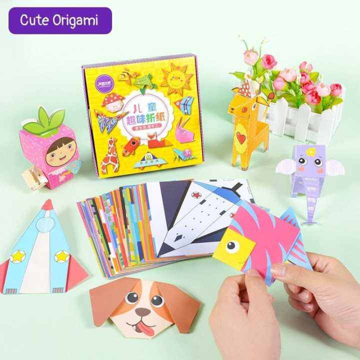 GMB Mainan Anak Cute Origami / Mainan Kertas Lipat / Mainan Kertas ...