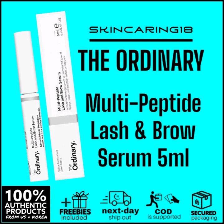 The Ordinary Multi Peptide Lash And Brow Serum 5ml By Skincaring18