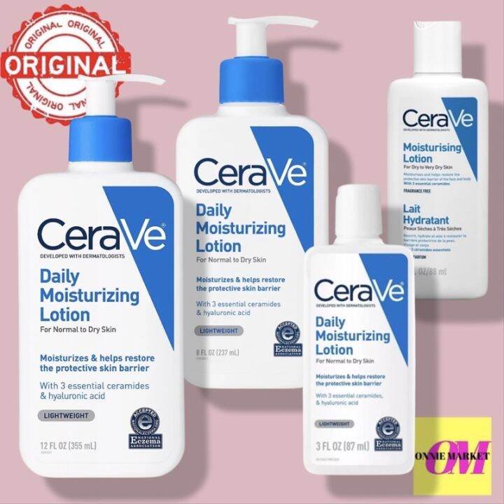 Cerave Daily Moisturizing Lotion ORIGINAL 1000% READY exp 2024 | Lazada ...