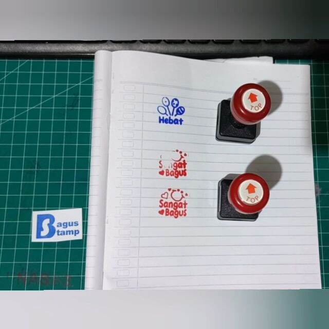 Stempel Guru Rewards Penilaian Teacher Stamp SD TK PAUD SISWA | Lazada ...