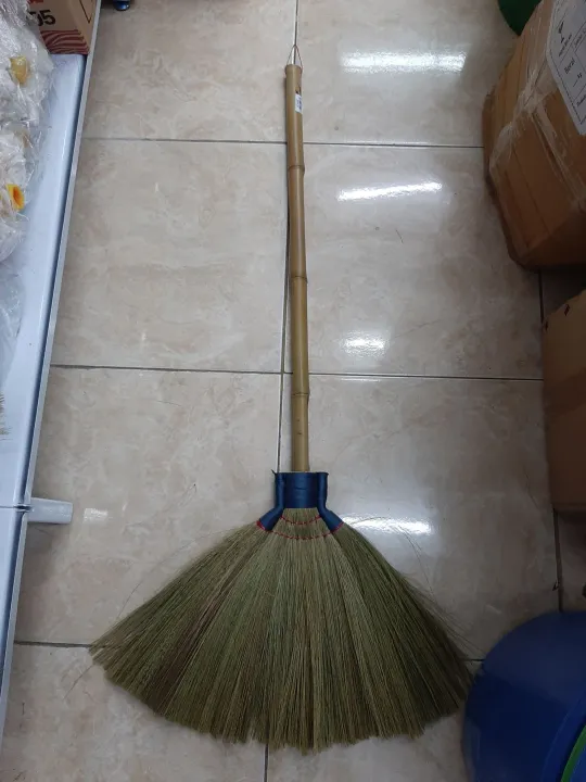 Sapu Duk Ijuk Coklat Kain Biru | Lazada Indonesia