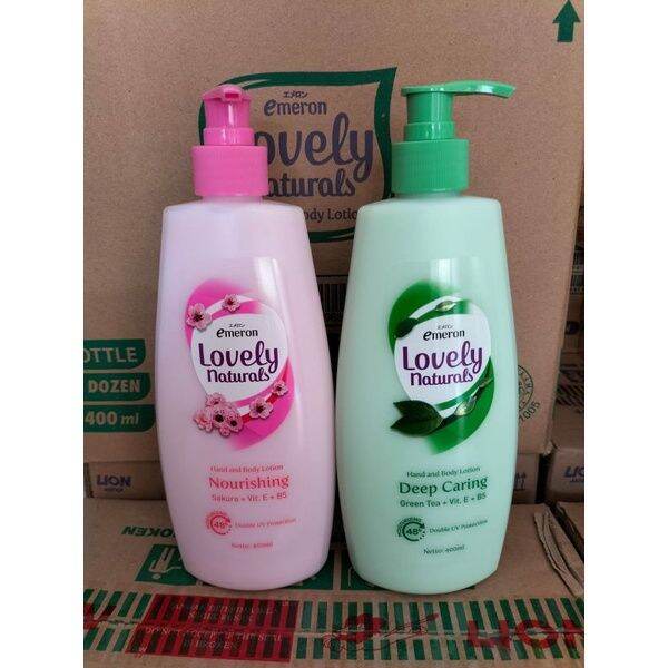 Emeron Lovely Body Lotion 400ml Pump | Lazada Indonesia