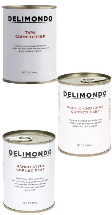 DELIMONDO CORNED BEEF 380g - 3 CANS | Lazada PH