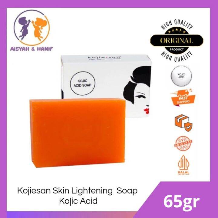 KOJIE SAN Skin Lightening Soap 65 Gram / Kojic Acid Soap | Lazada Indonesia
