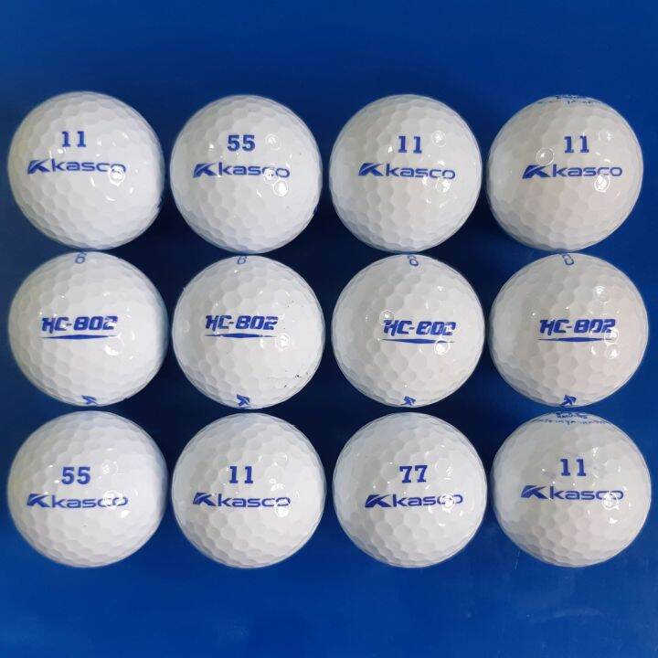 ลูกกอล์ฟ 90%+ Kasco รุ่น HC-802 (12 balls) | Lazada.co.th