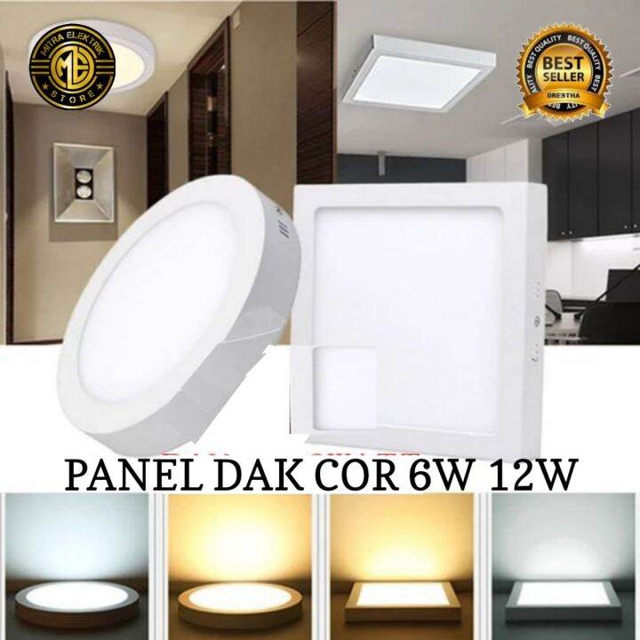Lampu Downlight LED 6watt Kotak Outbow outdoor dak cor Hias Plapon ...