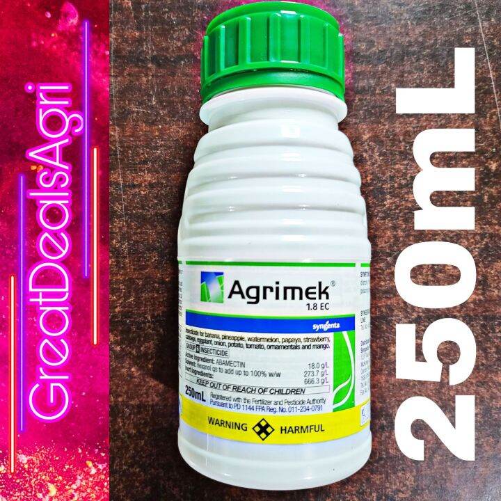 AGRIMEK 1.8 EC (250mL) ABAMECTIN INSECTICIDE BY SYNGENTA | Lazada PH