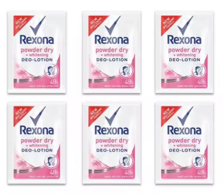 rexona sachet 6pcs | Lazada PH