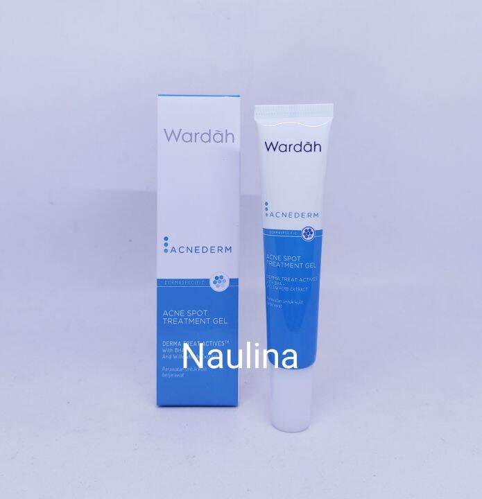 Wardah Acnederm Acne Spot Treatment Gel 15 ml | Lazada Indonesia