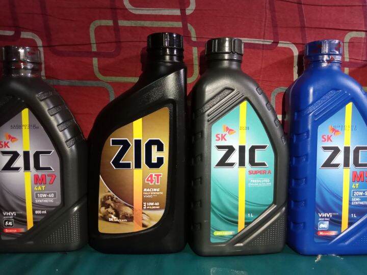 Zic 4T M5/M7/M9 10W-40/10W-50/20W-50 | Lazada PH
