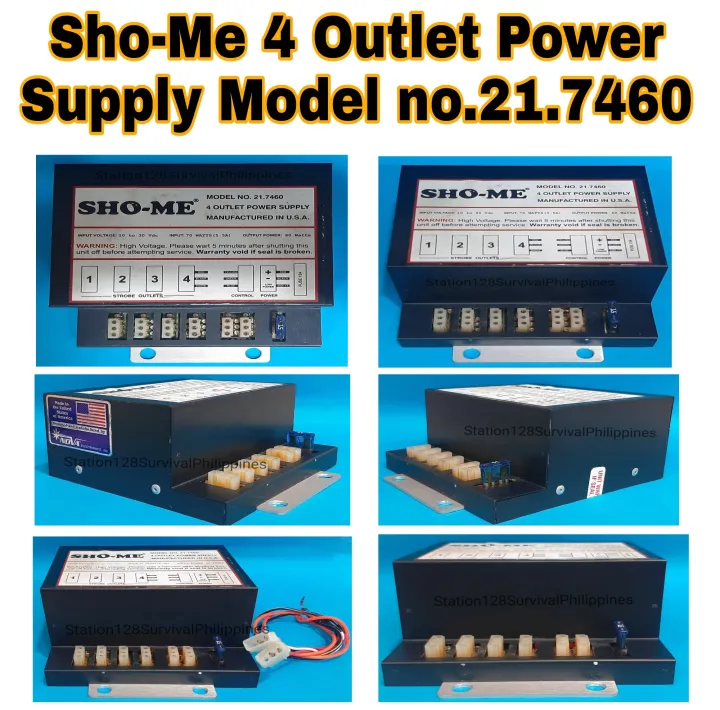 Sho-Me 4 Outlet Power Supply Model No.21.7460 | Lazada PH