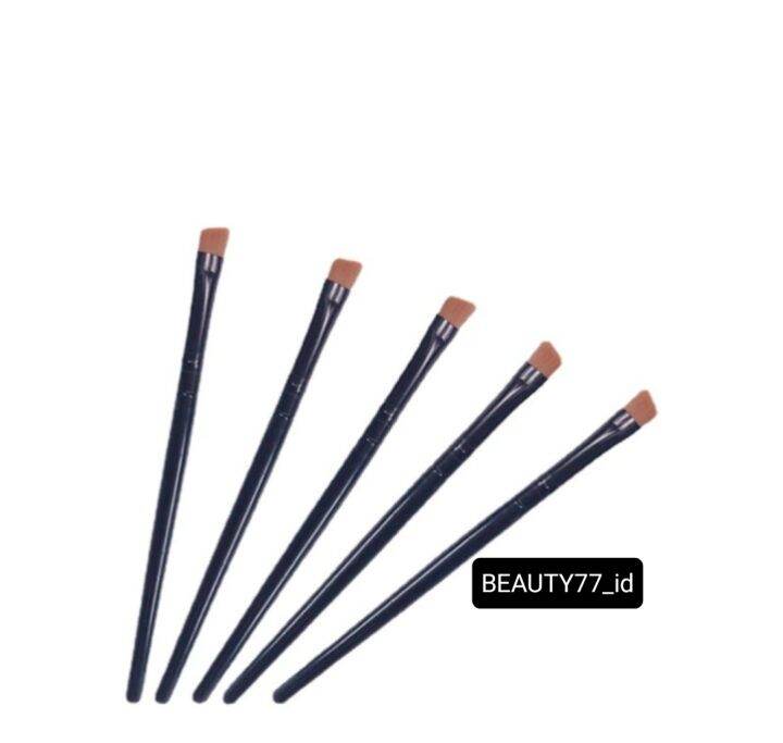 Kuas Alis Miring Hitam 1Pcs Multifungsi - Brush Makeup Eyebrow Satuan ...