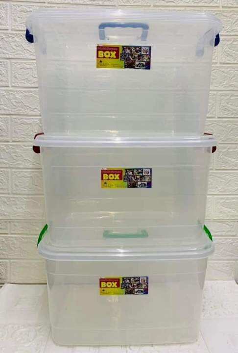20 liters Transparent Multi purpose box | Lazada PH
