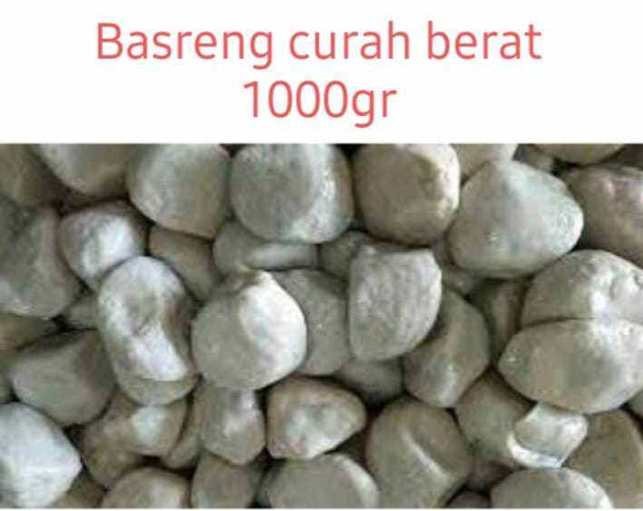 Basreng ikan curah isi 35-40butir // bahan utama baso goreng pedas ...