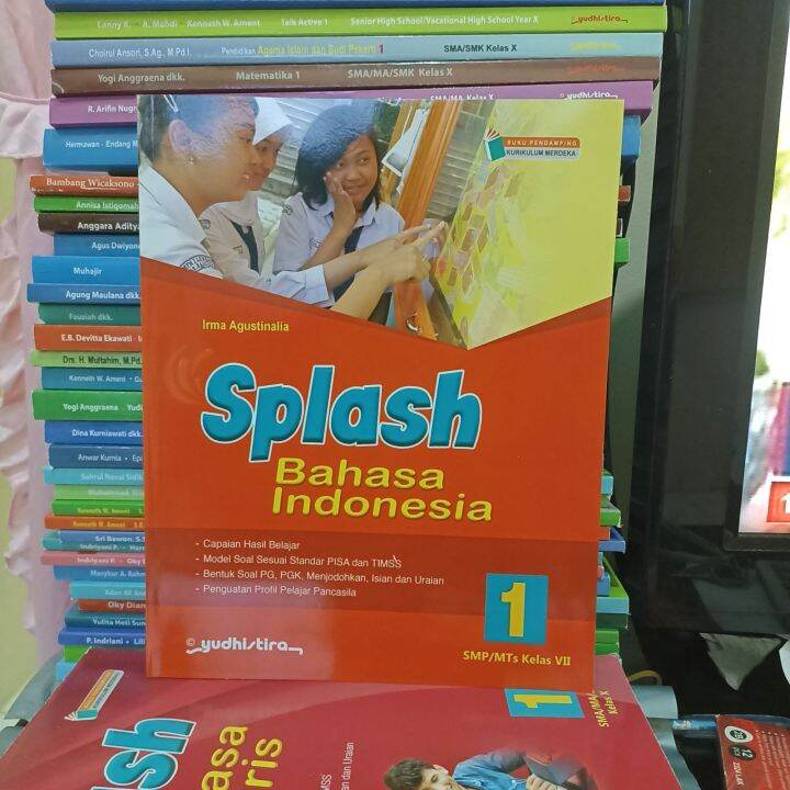 Buku Splash Bahasa Indonesia Kelas VII.7 SMP Kurikulum Merdeka Yudistira | Lazada Indonesia