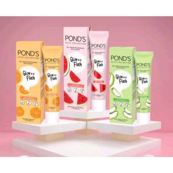 pond's ponds juice collection day & night cream orange watermelon aloe ...