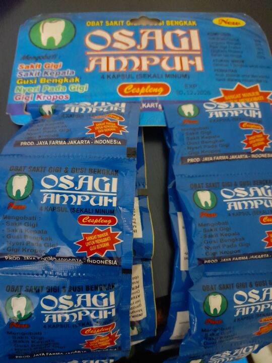 OSAGI AMPUH OBAT SAKIT GIGI cespleng | Lazada Indonesia