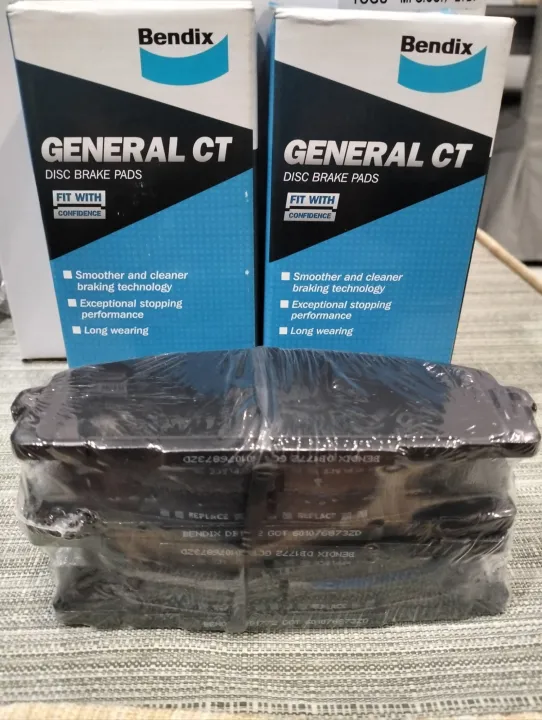 Bendix Brake pad front toyota Hiace Commuter D4D/04-on DB1772 GCT 1set/4pcs | Lazada PH