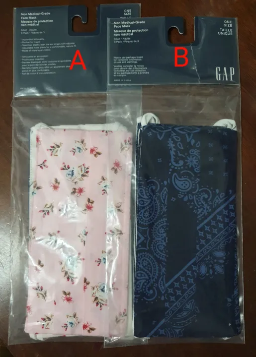 3PC GAP MASK FOR ADULT | Lazada PH