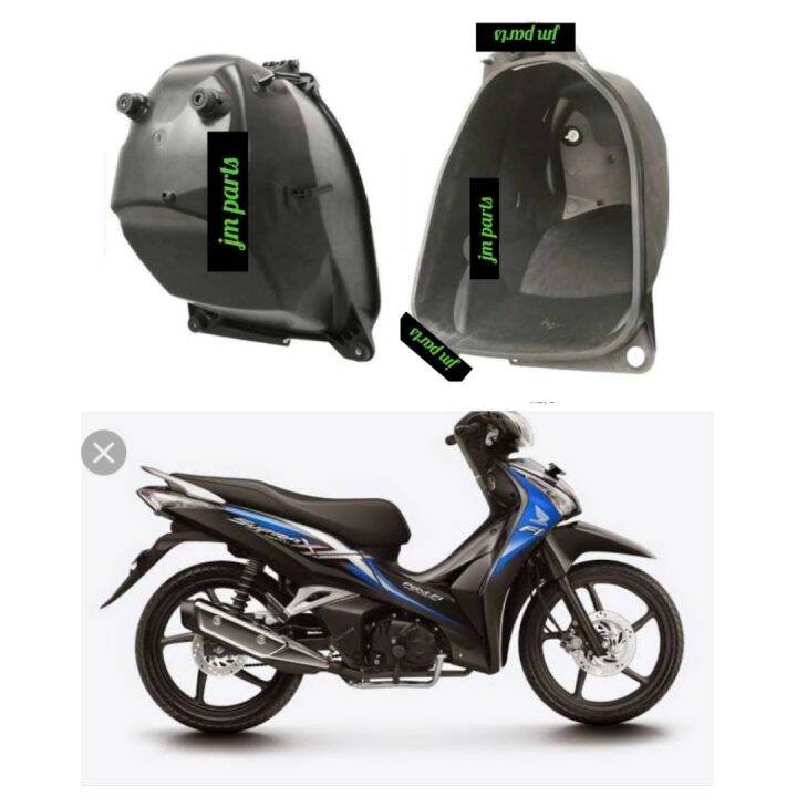BOX JOK BAGASI SUPRA X 125 HELM IN FI TH 2013 BARANG BARU LOSPAC ...