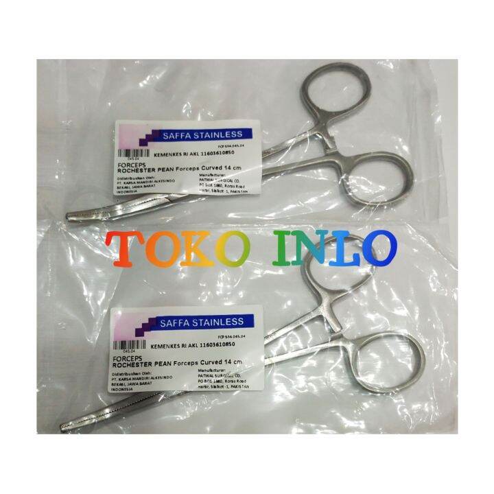 Arteri Klem Bengkok 14 cm | Lazada Indonesia