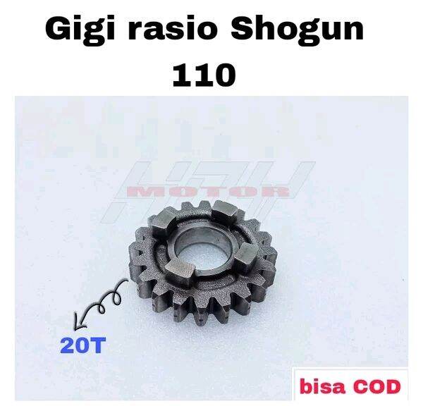 Gigi rasio gir gigi rasio nomor 4 mata 20T Suzuki Shogun 110 | Lazada Indonesia