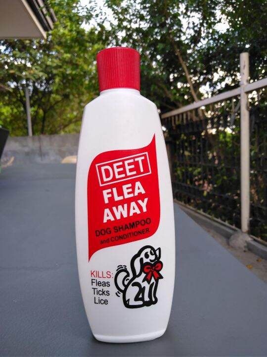 (DEET) FLEA AWAY DOG SHAMPOO & CONDITIONER | Lazada PH