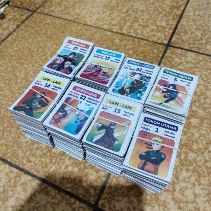 MAINAN KARTU KWARTET JUMBO ISI 320 LEMBAR KWARTET UKURAN 4,5 X 6,5 CM ...