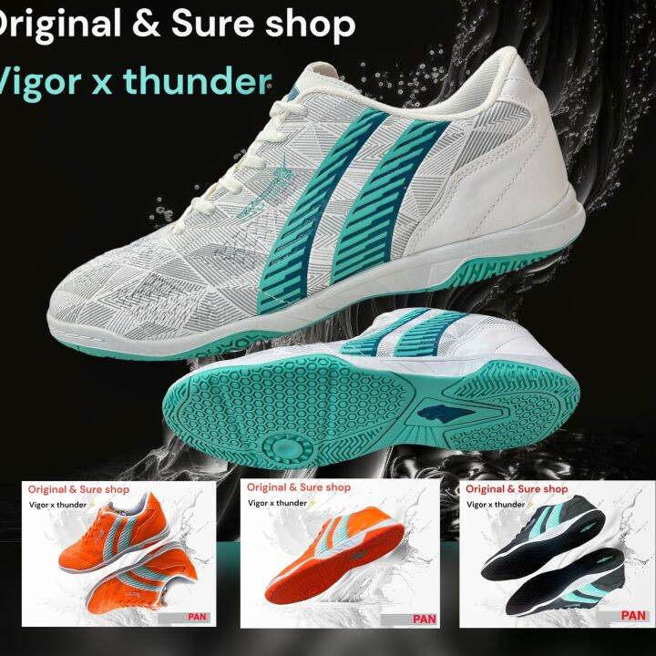 รองเท้าฟุตซอล pan รุ่น vigor x thunder | Lazada.co.th