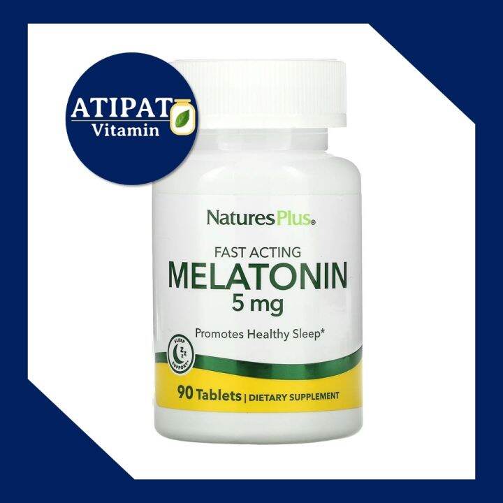 NaturesPlus / Melatonin / 5 Mg / 90 Tablets | Lazada.co.th