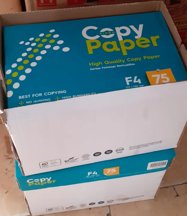 Kertas copy paper F4 500 lembar | Lazada Indonesia