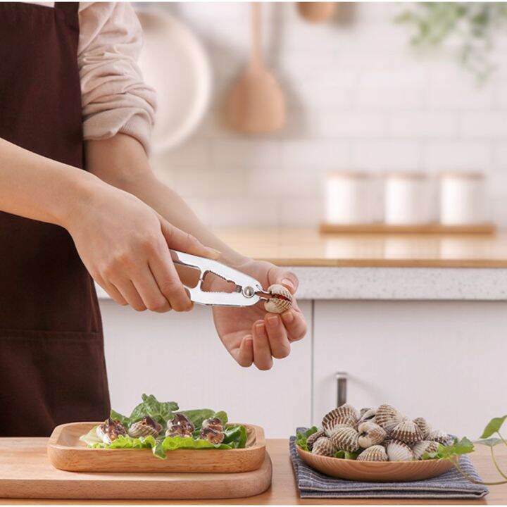 Crab claw seafood shell tool clam opener open blood clam clip walnut ...