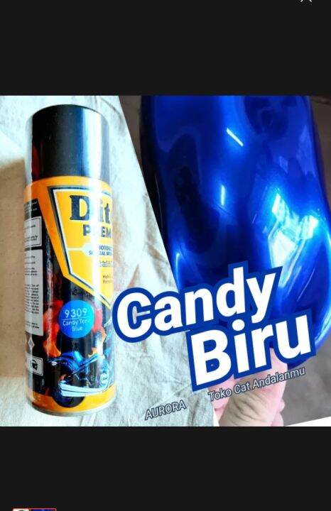 Pilox Diton Premium Candy Tone Blue Biru 9309 pylok tahan panas Diton ...