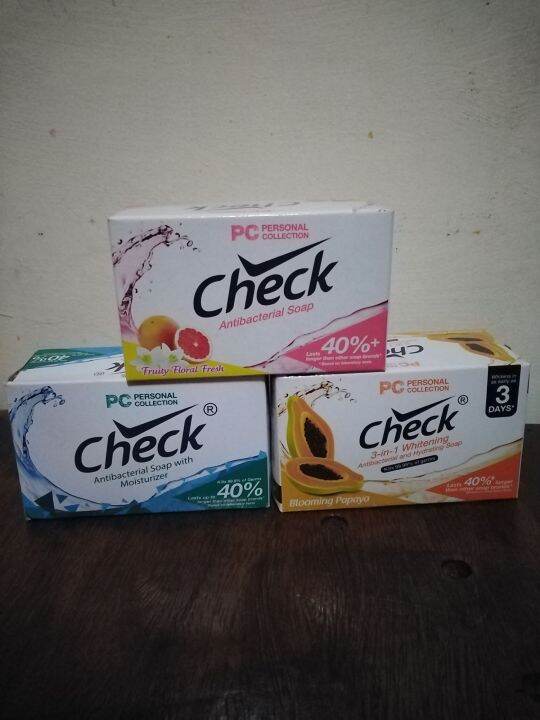 Personal collection Check Soap 130g | Lazada PH