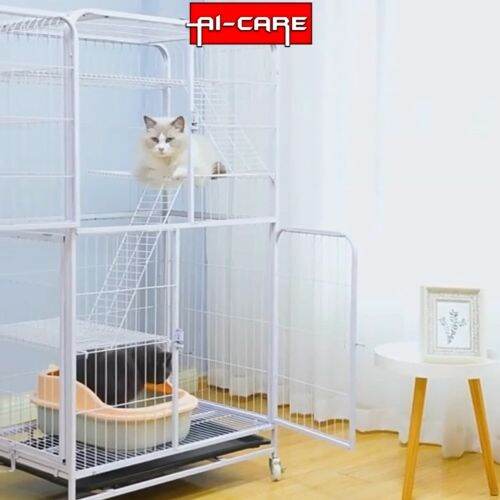 Malaysia (READY STOCK) 3 level cat cage (78 x 55 x 107cm) cat cage ...
