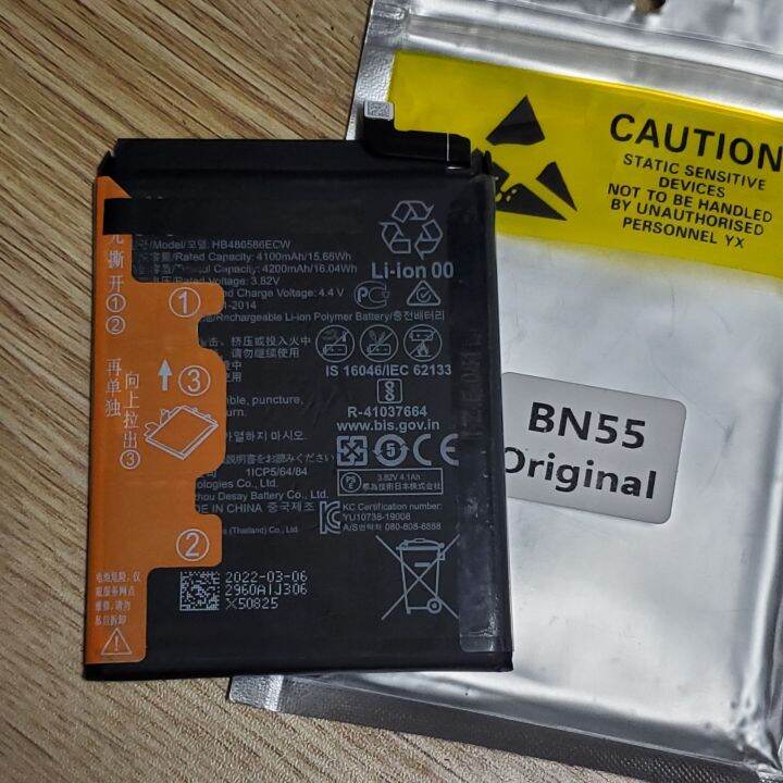 BATTERY FOR XIAOMI BN55 REDMI NOTE 9S, REDMI 9S BATTERY | Lazada PH