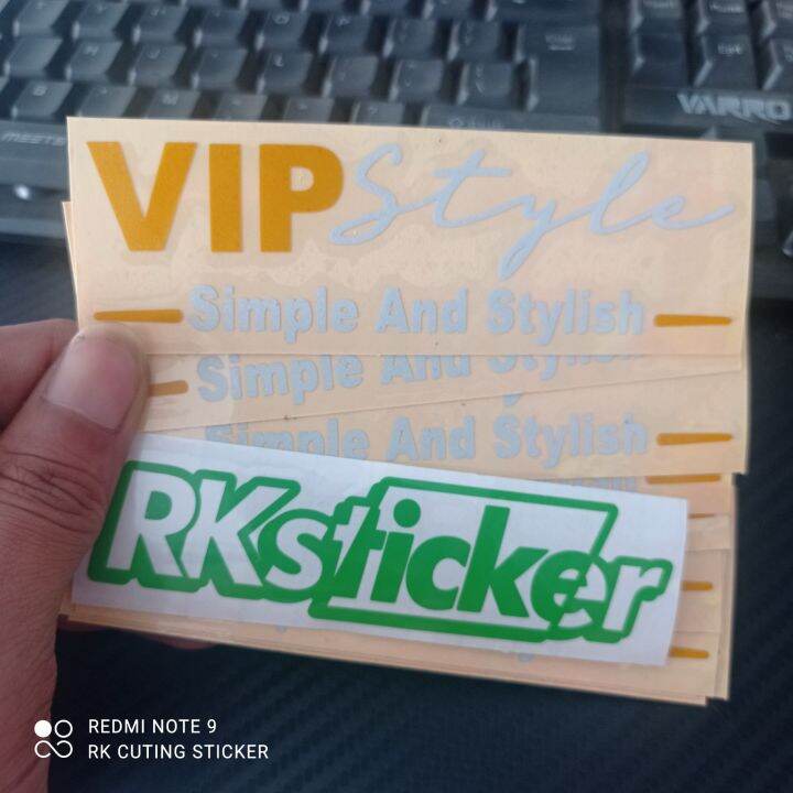 Stiker VIP* Style Sticker Cutting keren | Lazada Indonesia