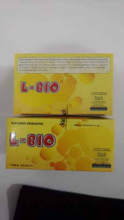 L-BIO Sachet/Box/30 Sachet | Lazada Indonesia