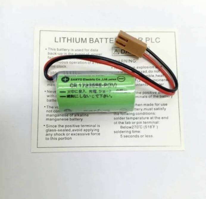 ลิเธี่ยมแบตเตอร์รี่ SANYO CR-17335 SE-R(3V) LASE LITHIUM.BATTERY.PLUG ...
