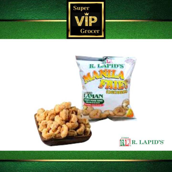 RL Lapid's Chicharon Laman (Manila Fries) 110 Grams | Lazada PH