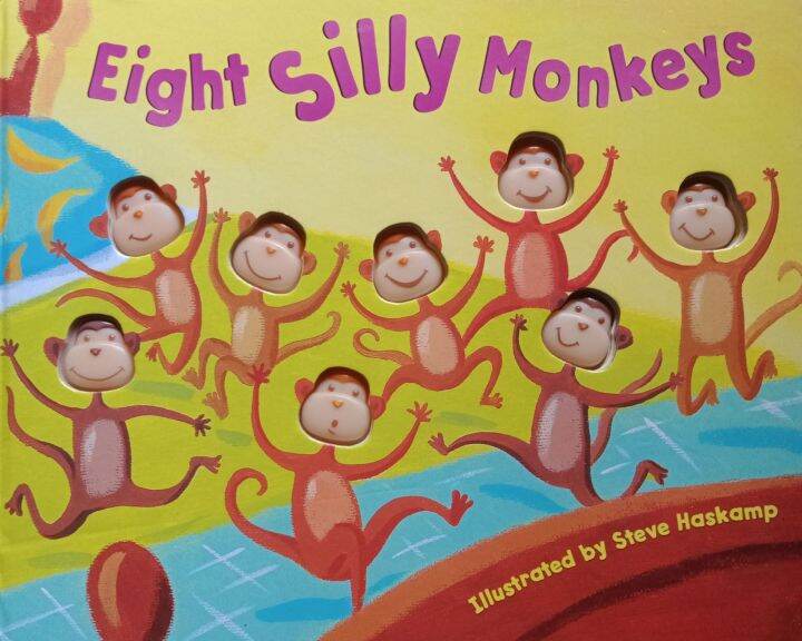 Eight Silly Monkeys By: Steve Haskamp 1 L A | Lazada PH