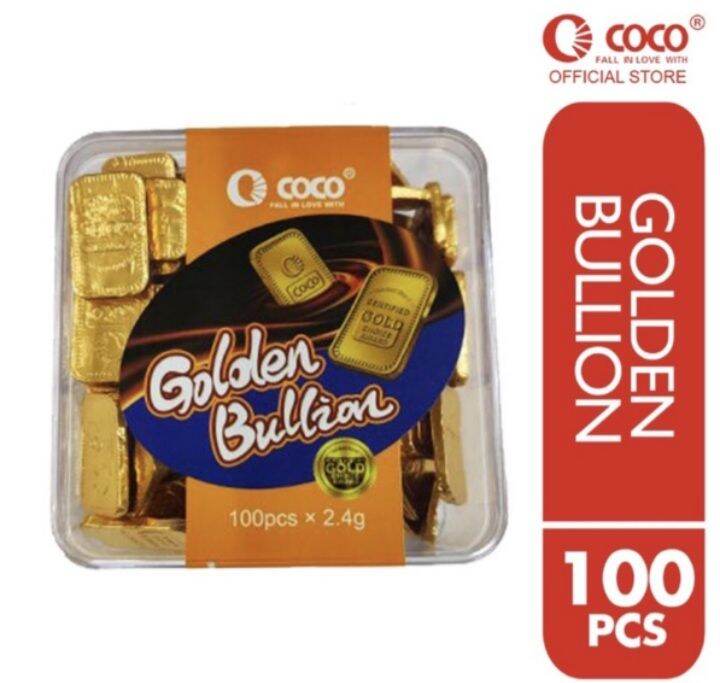 Coco Golden Bullion Chocolate 100pcs | Lazada PH